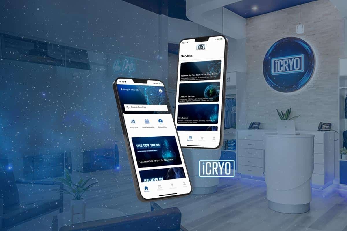 iCRYO App | Easy Booking & Rescheduling | Mobile